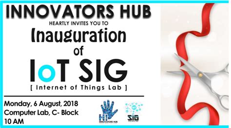 Inauguration Of Internet Of Things IoT Lab IIST