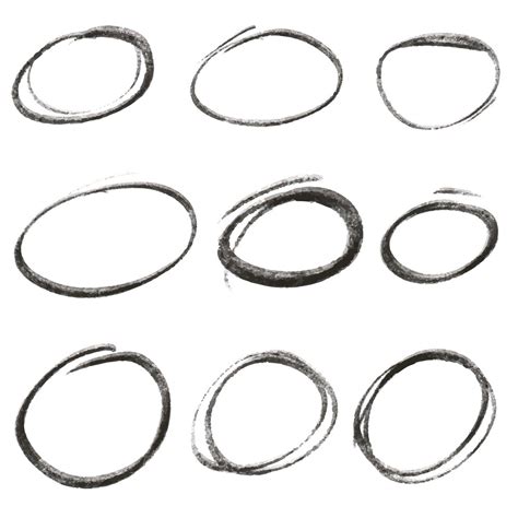 원 손으로 그린 벡터 일러스트 레이 션 프리미엄 벡터