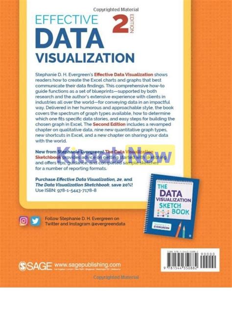 Effective Data Visualization The Right Chart For The Right Data 2nd Edition Kitaabnow