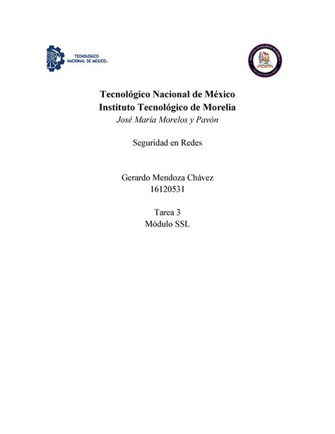 Práctica 3 Módulo Ssl Warning Tt Undefined Function 32 Tecnológico Nacional De México