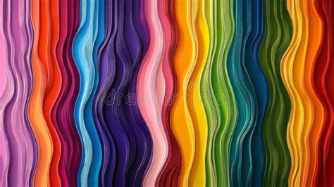 Colorful Abstract Wave Pattern Background Stock Illustration