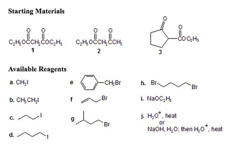 Solved Specify A Synthetic Scheme That Would Produce The Chegg