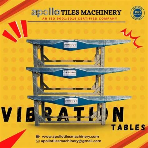 Vibrating Table Machine For Construction 300 Kg At ₹ 35000 In Noida