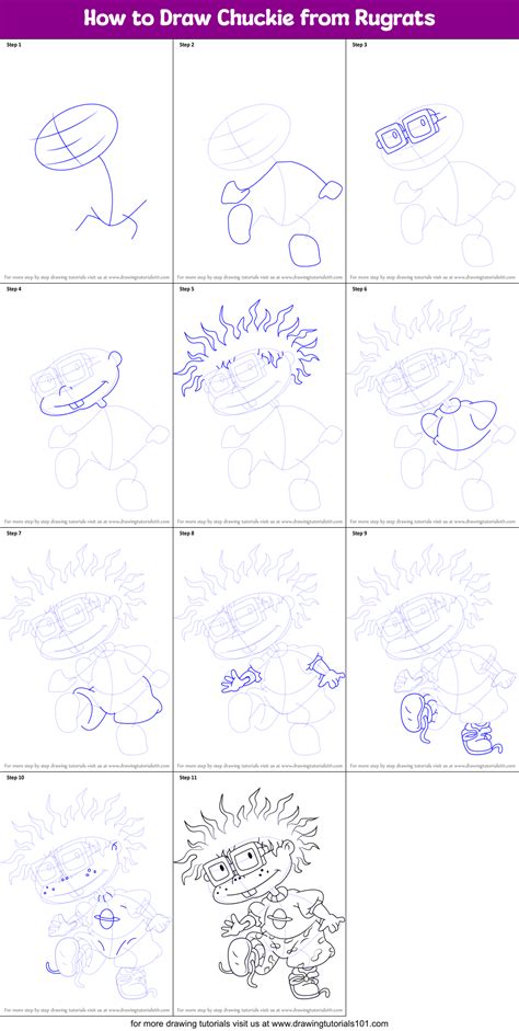 How To Draw Chuckie From Rugrats Step By Step Discover Some Tips And Tutorials To Get You Started