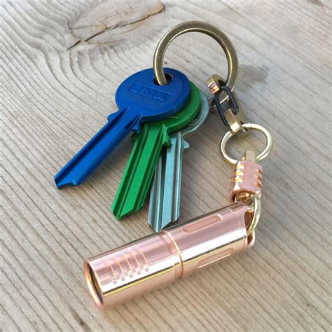 Flashlight Copper Rechargeable Micro Usb Interface