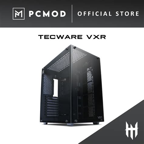 Tecware Vxr Tg Black Atx Gaming Case Pcmod Shopee Malaysia
