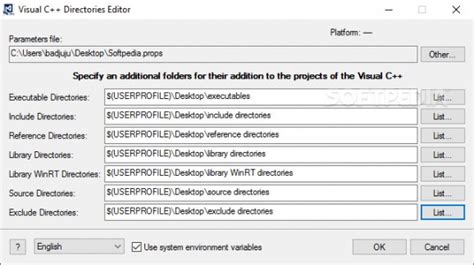 Vc Directories Editor Download Free Windows 118 Softpedia