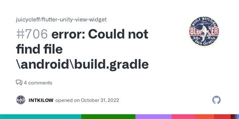 Error Could Not Find File Androidbuildgradle · Issue 706