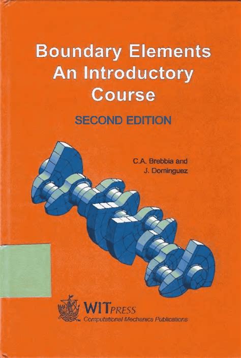 boundary elements methods for engineers docsity