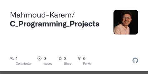 Github Mahmoud Karemcprogrammingprojects