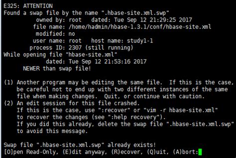 found a swap file by the name swp fasrjuicy