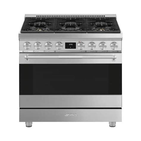 Smeg Professional Range Series 36 Range All Gas Stainless Steel