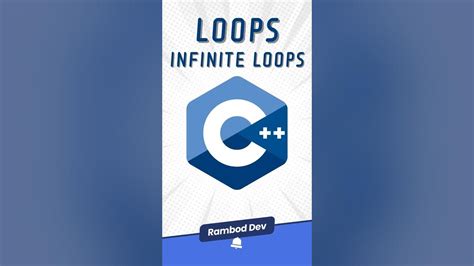 C Loops Infinite Loops Byte Sized Lessons Youtube