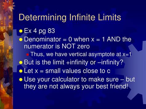 Ppt 15 Infinite Limits And 35 Limits At Infinity Powerpoint