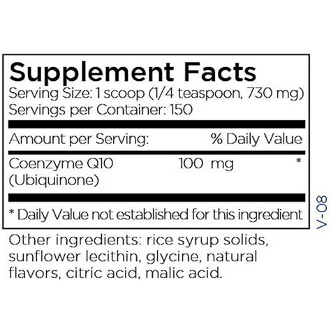 Coq10 Powder Orange Flavor 110 G By Metabolic Maintenance Clinical