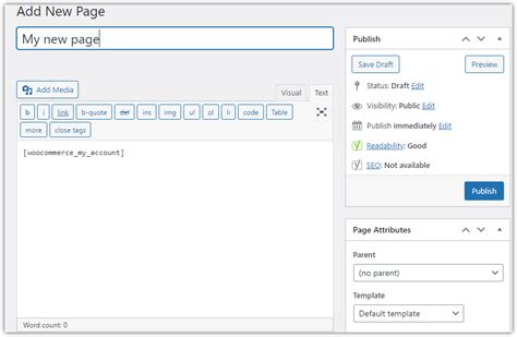 woocommerce my account settings shortcode and custom fields