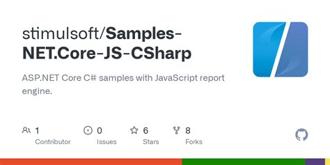 github stimulsoft samples net core js csharp asp core c samples