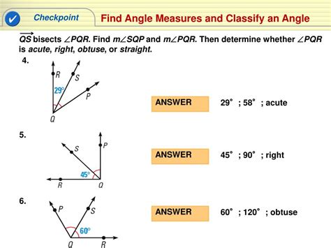 Ppt Sec 3 3 Angle Addition Postulate And Angle Bisector Powerpoint