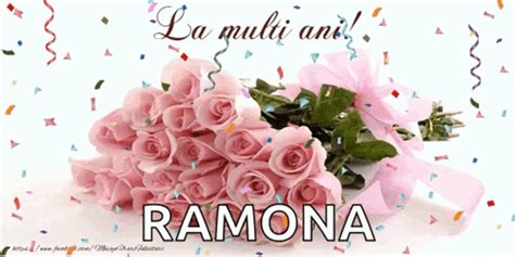 La Multi Ani Trandafiri GIF La Multi Ani Trandafiri Confetti Discover Share GIFs