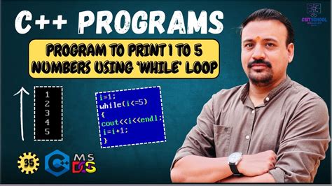 Program To Print 1 To 5 Counting Using While Loop In C Types Of