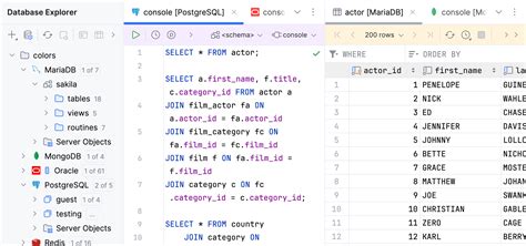 Database Color Settings Dialog Aqua Documentation