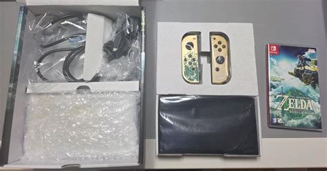 닌텐도 스위치 Oled 젤다 에디션 및 젤다의 전설 게임칩 팝니다 개금제3동 취미 게임 음반 당근 중고거래