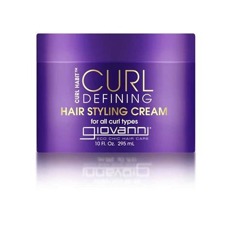 Giovanni Curl Habit™ Curl Defining Hair Styling Cream 295ml The Curl Collective