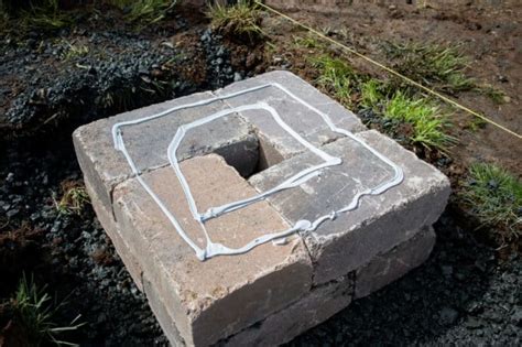 How To Build Stone Columns Hardscape Basics DIY