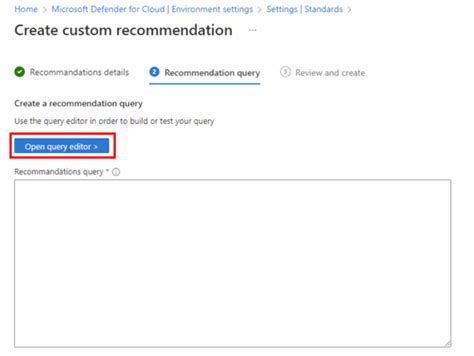 Create Custom Recommendations Microsoft Defender For Cloud