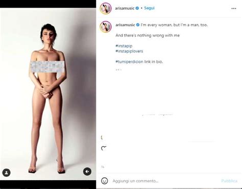 Arisa Si Mostra Nuda Su Instagram E Manda In Tilt Instagram Solonotizie