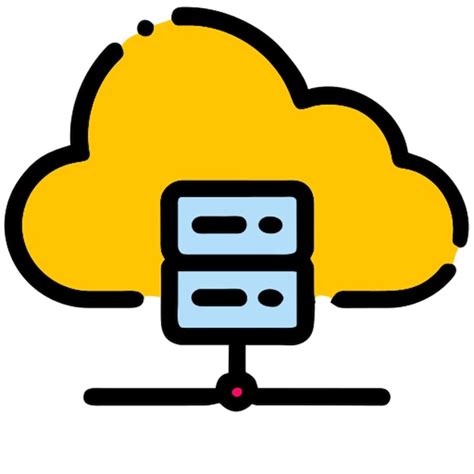 Premium Vector Icon Set Computer Nas Server Icon Broken Line