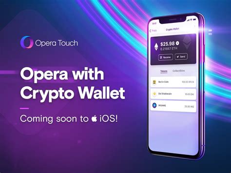 Opera Expands Its Built In Cryptocurrency Wallet To Ios