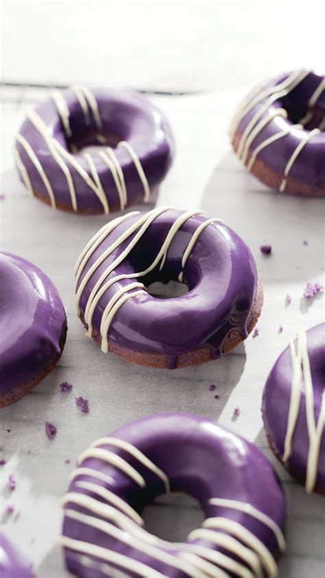 Ube Donuts Recipe Ube Baked Donuts Filipino Dessert Recipes