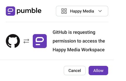 Github Integration Connect Your Apps With Pumble