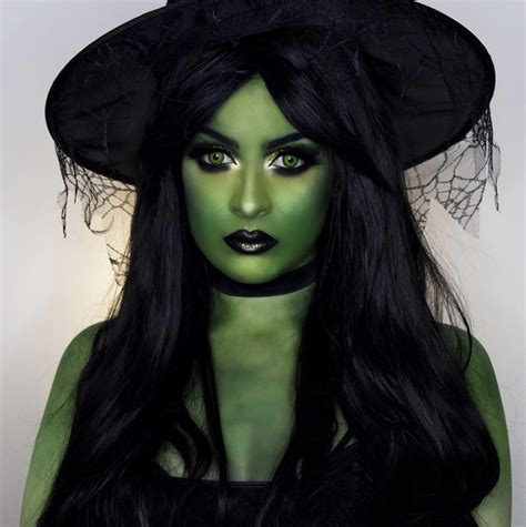 Green Makeup For Witch Costume Saubhaya Makeup