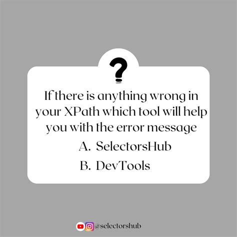 Selectorshub On Linkedin Selectorshub Testingtool Quiz Xpathplugin