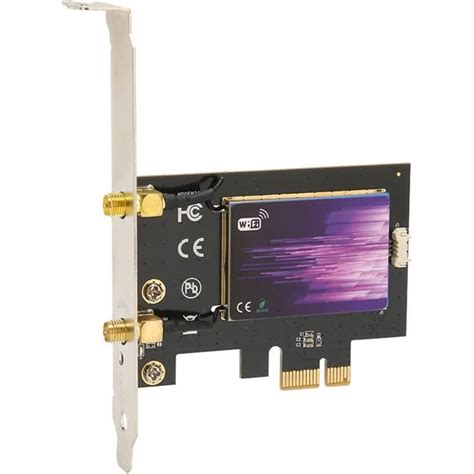 Carte Wifi Pcie Carte R Seau Sans Fil Triple Bande Carte Adaptateur Pcie Wifi E Mbps