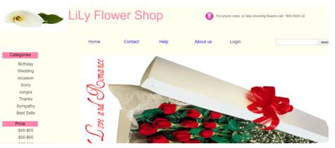 Online Flower Shop In Php Css Js And Mysql Free Download Source