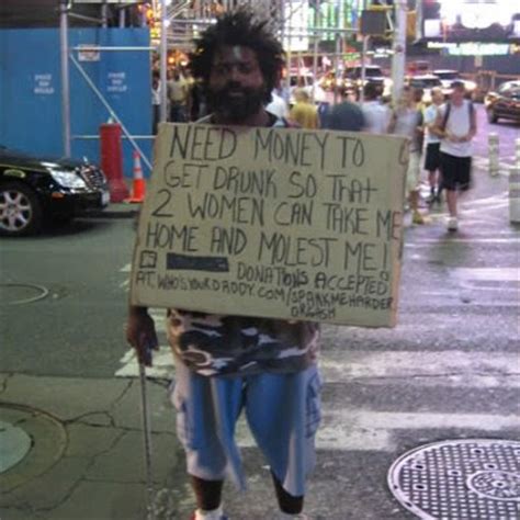 25 Awesome Homeless Guy Signs