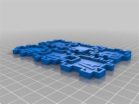 2 5d Cube Puzzle Fablab By Jürgen Weigert Download Free Stl Model