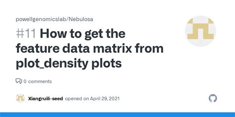 How To Get The Feature Data Matrix From Plotdensity Plots · Issue 11 · Powellgenomicslab
