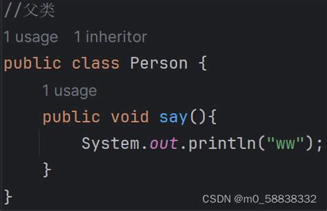 萌新学java之面向对象继承、super 关键字和重写 Csdn博客