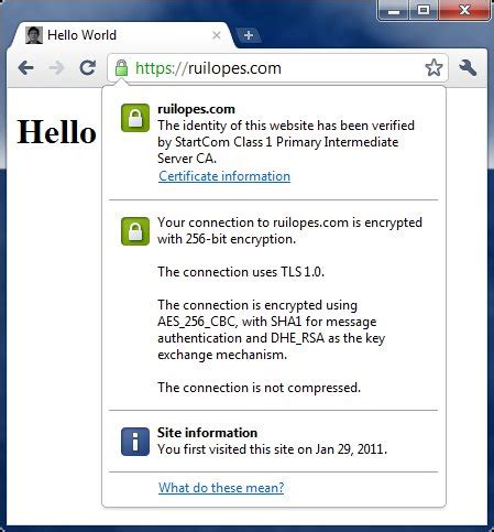 From To Https With Free Certificates