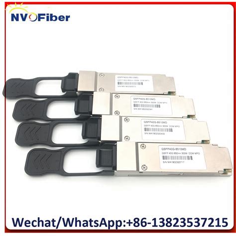 40g Qsfp Sr4 40gb S Qsfp Transceiver Module Mmf 850nm 100m 300meter Mpo Industrial Connector