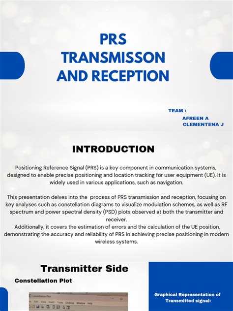 Prs Pdf Spectral Density Radio