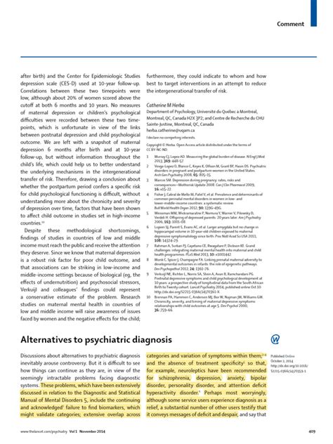 Alternatives To Psychiatric Diagnosis Download Free Pdf Mental Disorder Psychiatry