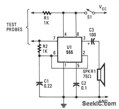 Index Measuring And Test Circuit Circuit Diagram SeekIC Com