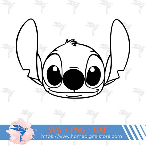 Stitch Free Svg Png Dxf
