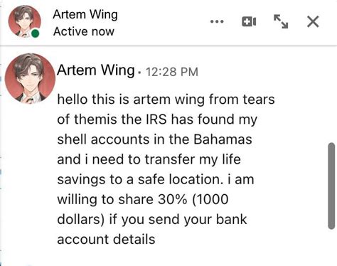 Pov Artem Wing Connected With You On Linkedin Rtearsofthemis
