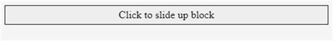jquery slideup parameters and various examples of jquery slideup